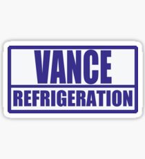 Vance Refrigeration Stickers | Redbubble