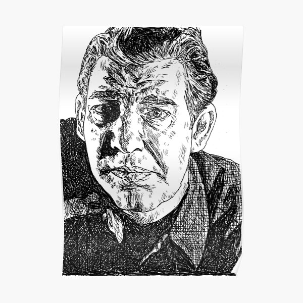 "Lon Chaney Jr Drawing - Horror Movie Star Series" Poster for Sale by ...