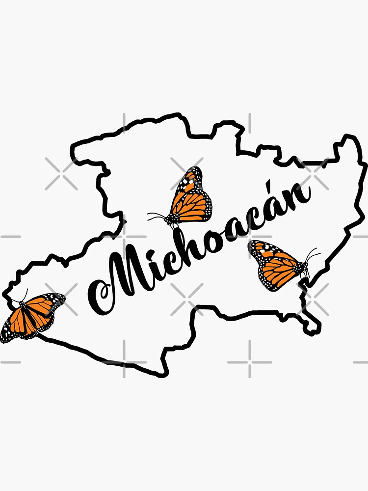 "Michoacan" Sticker for Sale by NorasDesigns | Redbubble