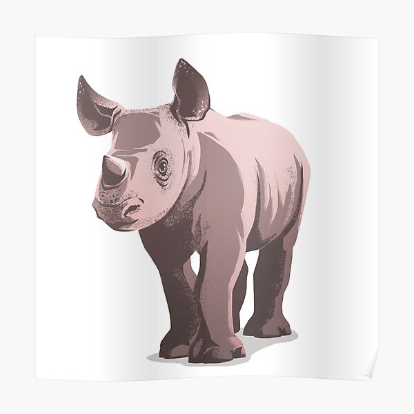 Stop Rhino Poaching Posters | Redbubble