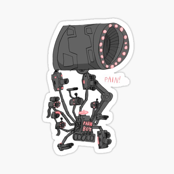 "Personal Helper Bot" Sticker by celandinestern | Redbubble
