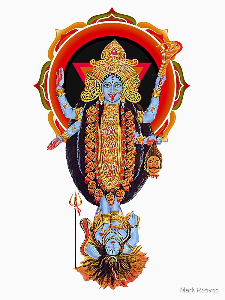"Kali Ma" T-shirt for Sale by markreeves3 | Redbubble | kali t-shirts ...