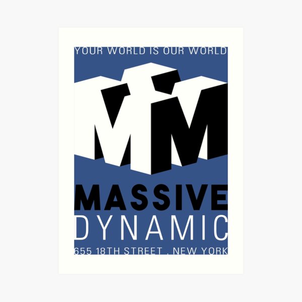 "Fringe Massive Dynamic Logo" Art Print by chrismick42 | Redbubble