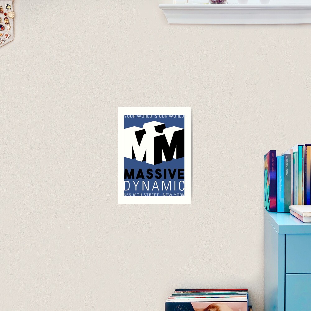 "Fringe Massive Dynamic Logo" Art Print by chrismick42 | Redbubble