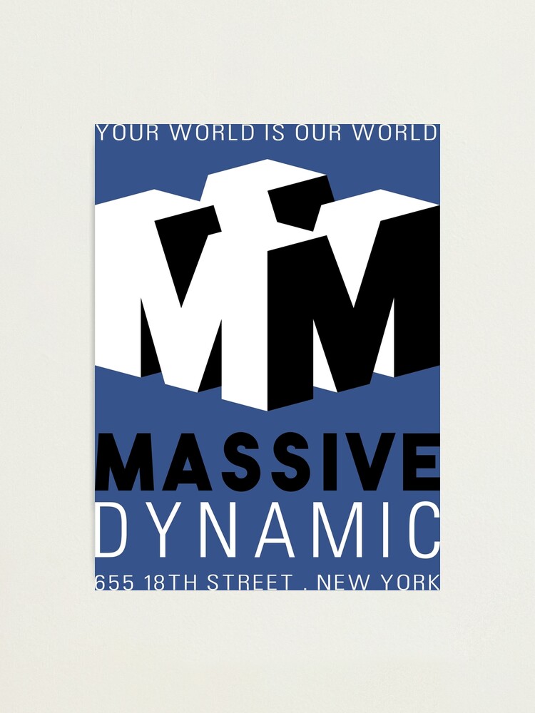 "Fringe Massive Dynamic Logo" Photographic Print by chrismick42 | Redbubble