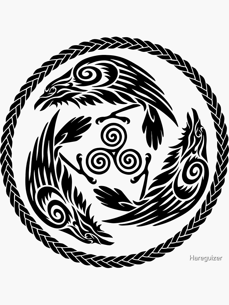 "Morrigan" Sticker for Sale by Hareguizer | Redbubble