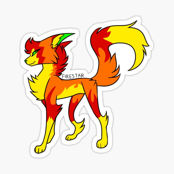 "Mamafied Firestar" Sticker for Sale by Draikinator | Redbubble