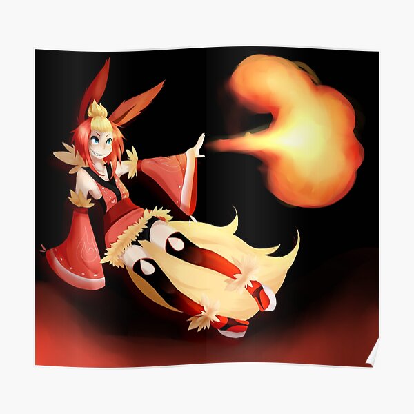 "Flareon" Poster by lazylogic | Redbubble