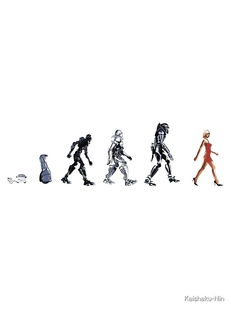 "Evolution of The Cylon" Art Print by Kaishaku-Nin | Redbubble