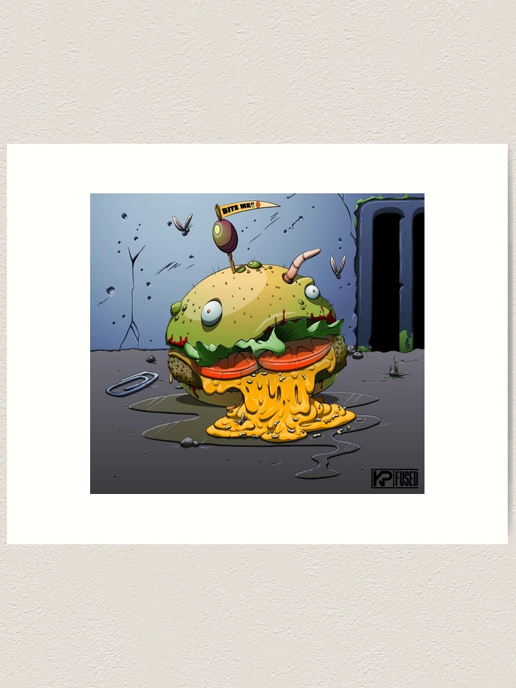 Gross Burger Spongebob
