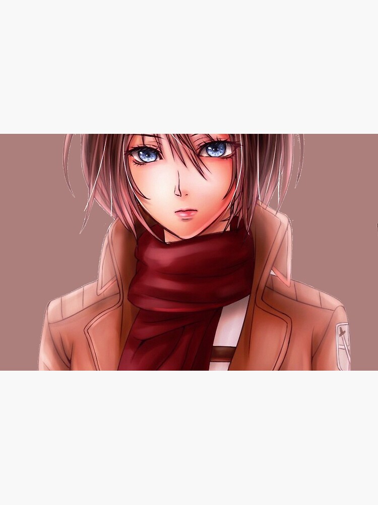 "Mikasa SnK" Poster by TorquedMicra | Redbubble