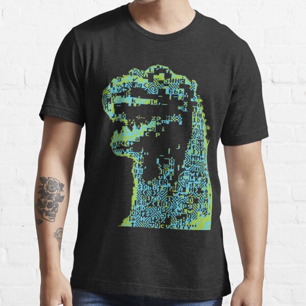 "Giant Lizard ASCII " Essential T-Shirt for Sale by sublimepw | Redbubble