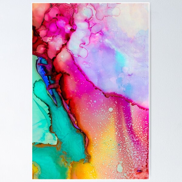 "Colorful Watercolor Paint Art Colors Painting Abstract Modern Messy ...
