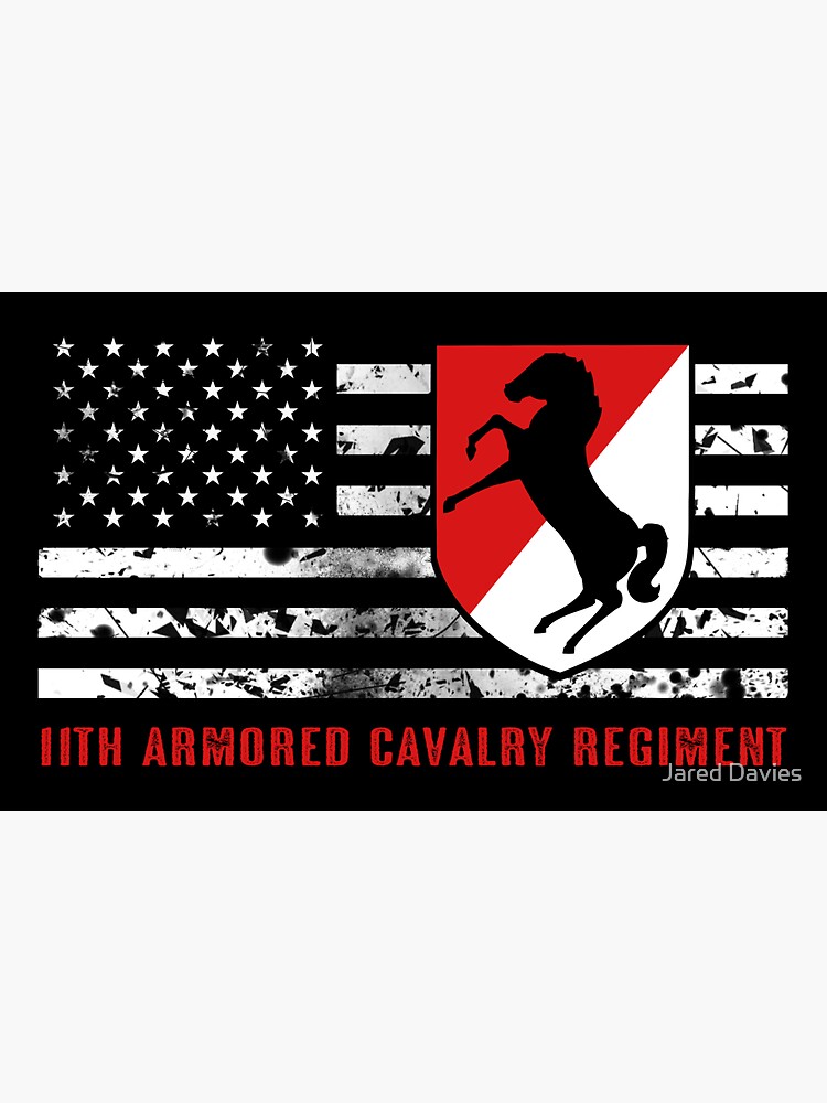 "11th Armored Cavalry Regiment" Sticker for Sale by MilitaryCandA ...