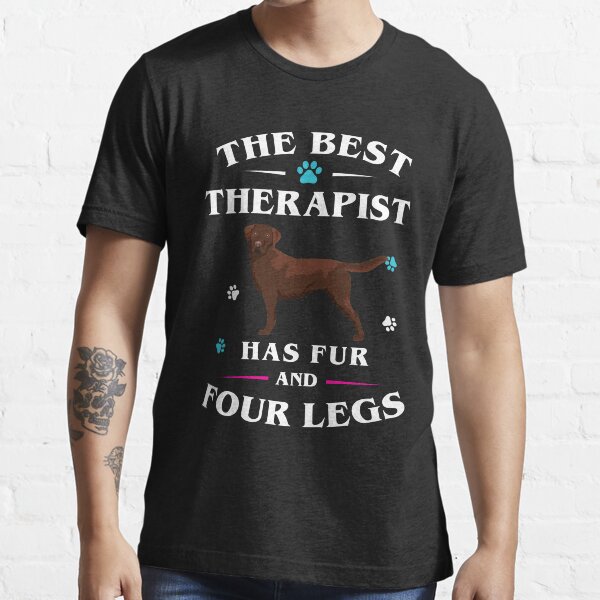 "Chocolate Labrador Retriever Dog Lover Gift Cute Funny Saying" T-shirt ...