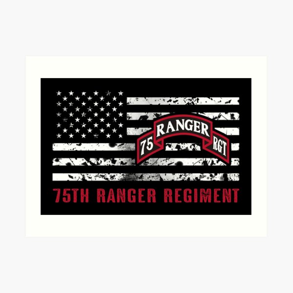 "75th Ranger Regiment" Art Print for Sale by MilitaryCandA | Redbubble