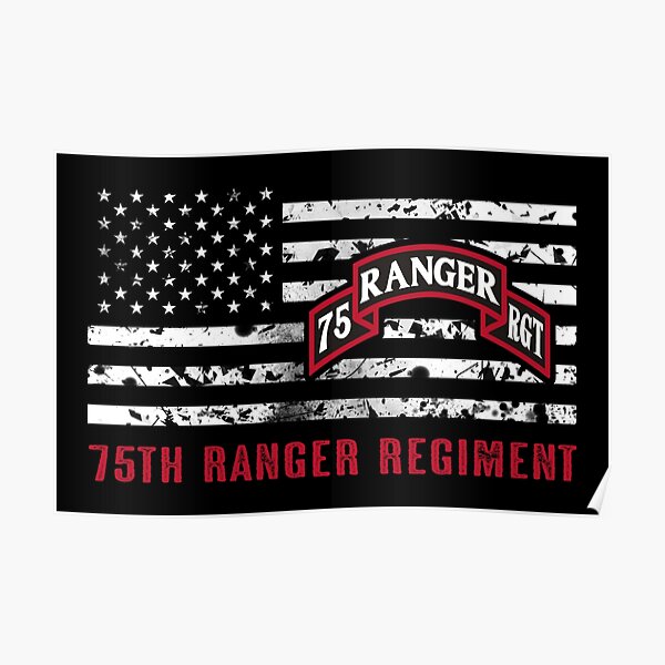 "75th Ranger Regiment" Poster by MilitaryCandA | Redbubble