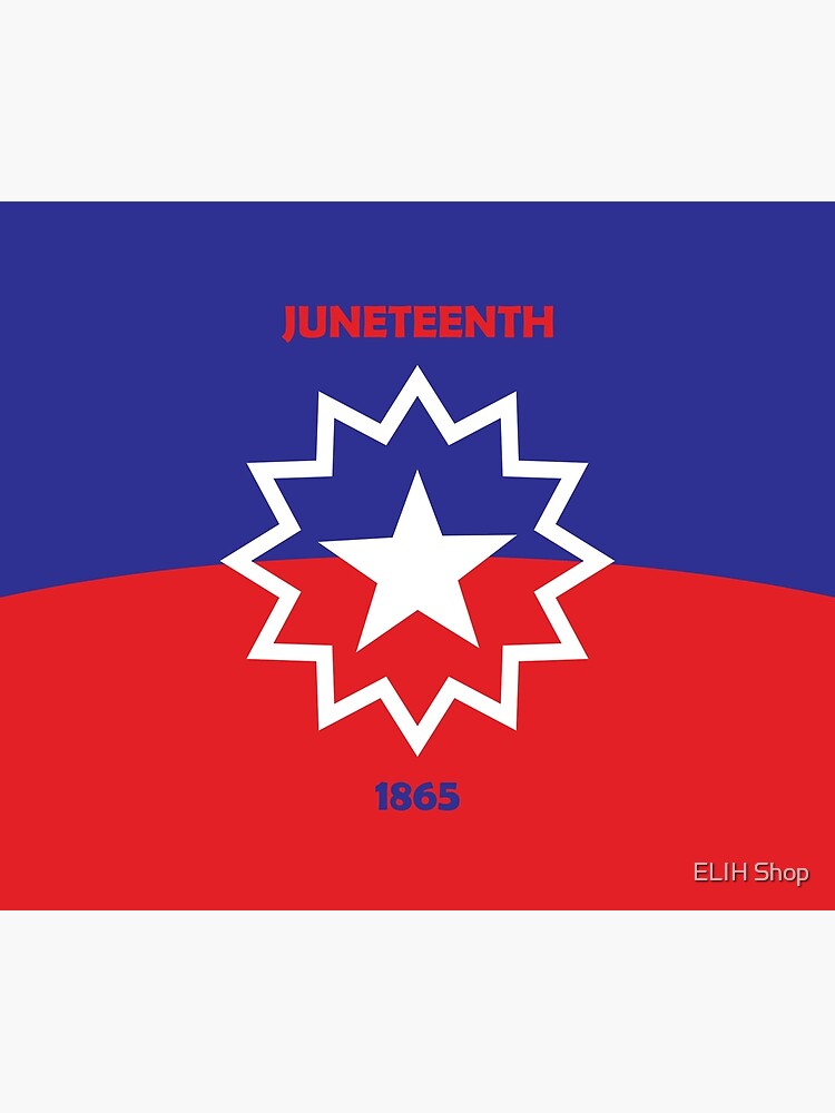 "Juneteenth Flag" Art Print by kellmichellellc | Redbubble