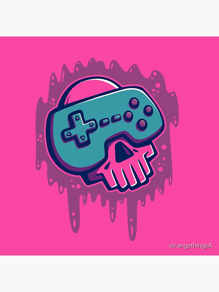 "Gamer Gunk v2" Poster by strangethingsA | Redbubble