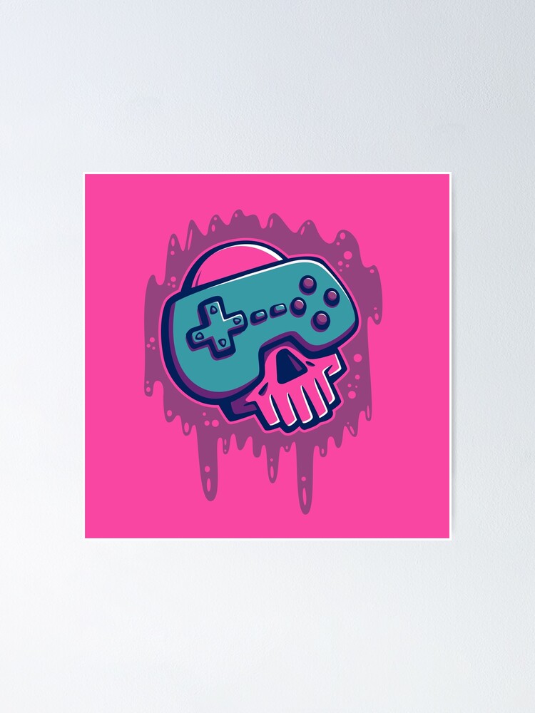 "Gamer Gunk v2" Poster by strangethingsA | Redbubble