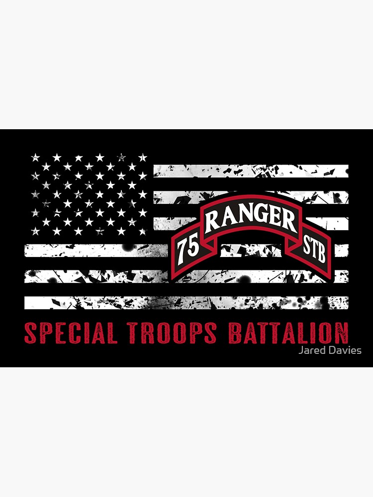 "STB, 75th Ranger Regiment" Sticker for Sale by Jared Davies | Redbubble