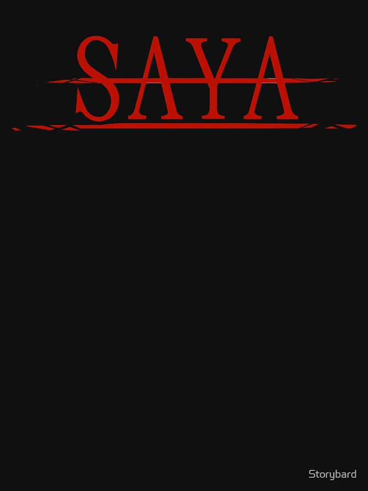 "Saya Logo" T-shirt for Sale by Storybard | Redbubble | saya t-shirts ...