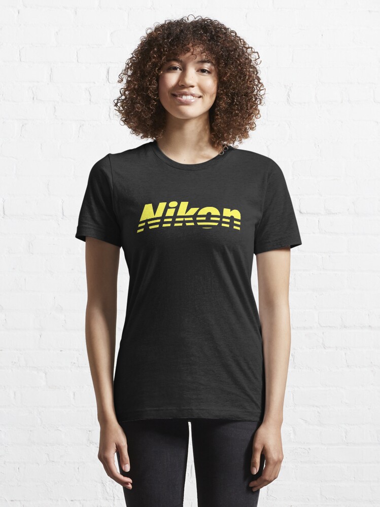 "Nikon Yellow Logo" Essential T-Shirt for Sale by emanch | Redbubble