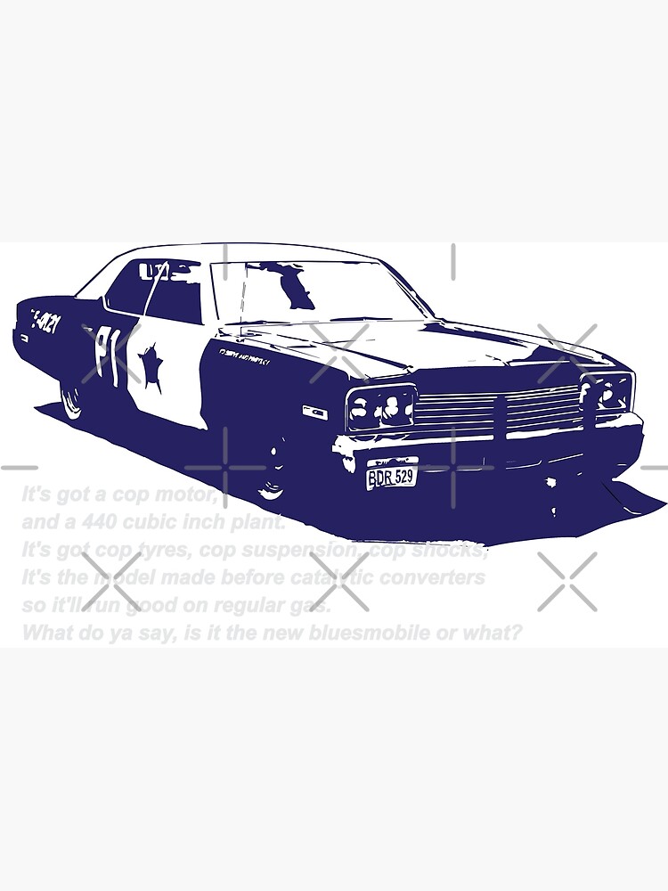 "Bluesmobile" Art Print for Sale by HarryHouse | Redbubble