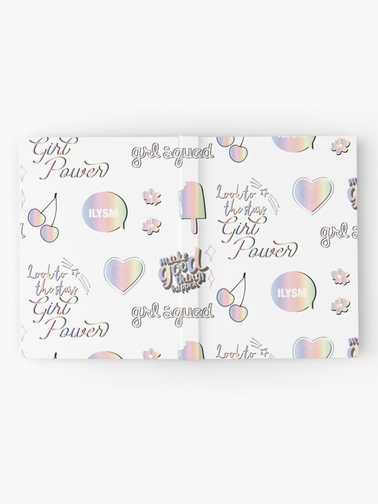 "Pastel Rainbow Sticker Pack - collection of hand drawn images and text ...