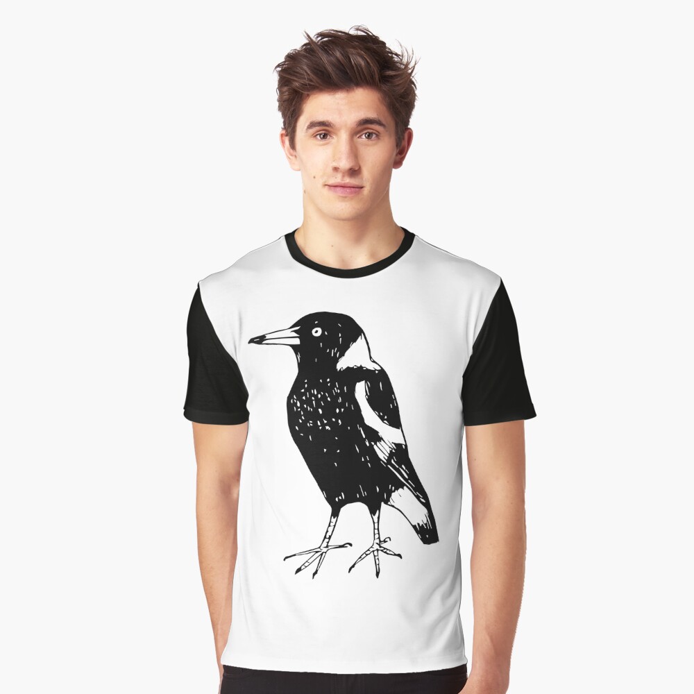 "Max the Magpie - Raising funds for BirdLife Australia" Kids T-Shirt ...