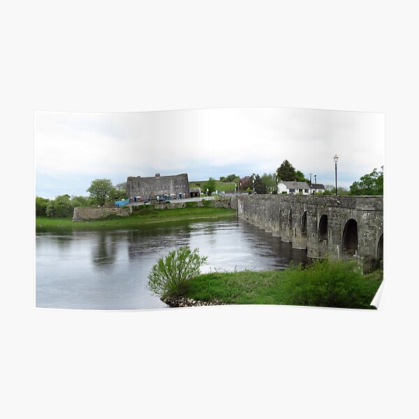 "Napoleonic Fort & Bridge, Shannonbridge, Ireland" Poster by ...