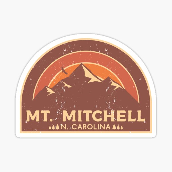 Mount Mitchell Stickers | Redbubble