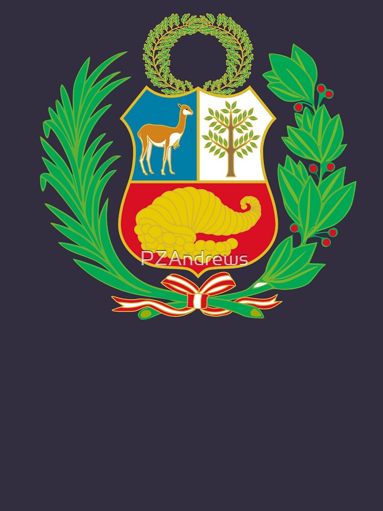 "National Emblem of Peru" Pullover Hoodie by PZAndrews | Redbubble
