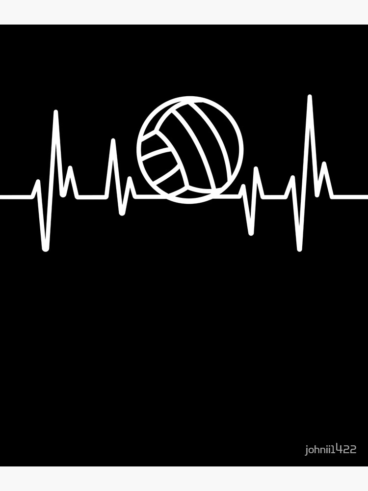 "Heartbeat Volleyball Nurse Sport ball gift mom shirt tackle ...