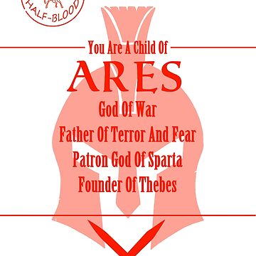 "Child Of Ares" Sticker for Sale by Emma1706 | Redbubble