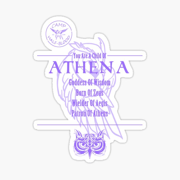 "Child Of Athena" Sticker for Sale by Emma1706 | Redbubble