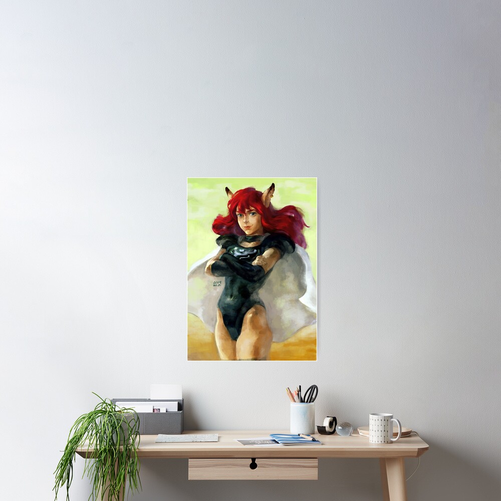 "Rika Phantasy star 4" Poster by sahaminiloki | Redbubble