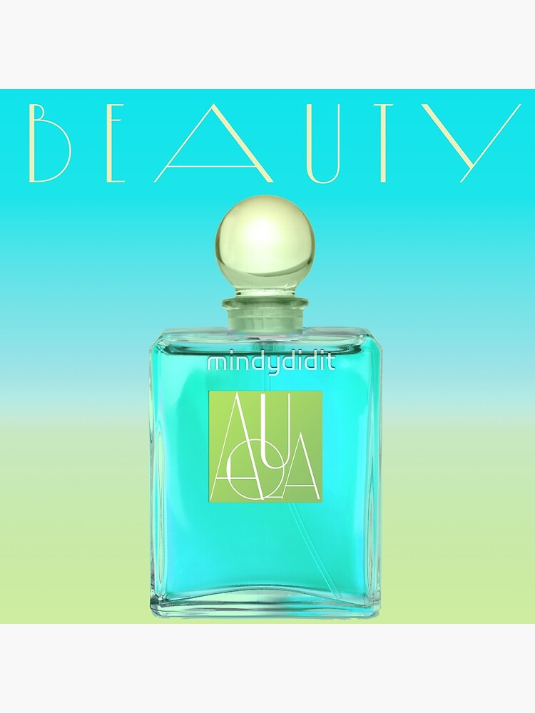 "Aqua Perfume Scented Colors " Poster for Sale by mindydidit | Redbubble