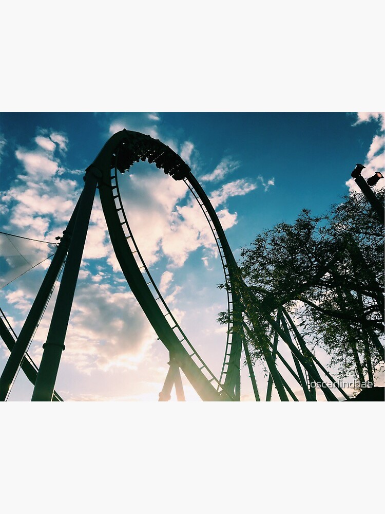 "Incredible Hulk Coaster Islands of Adventure" Sticker for Sale by ...