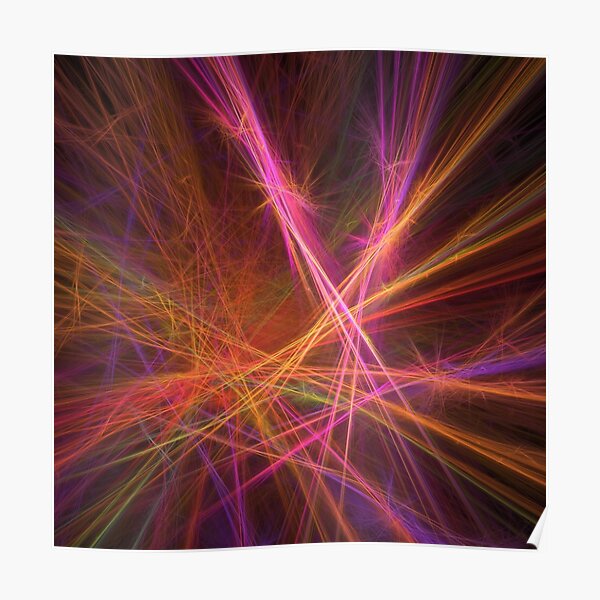 "A Kitten's Interpretation of String Theory" Poster for Sale by ...