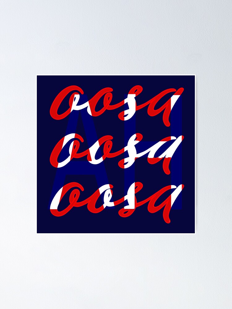 "oosa" Poster by mholub | Redbubble