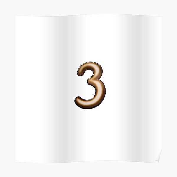 "Chocolate Number 3" Poster by textures-store | Redbubble