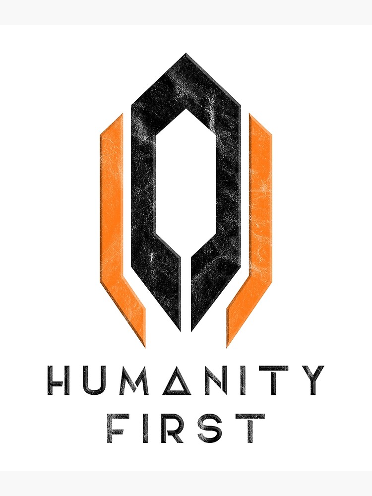 "Cerberus Humanity First Logo inspired by Mass Effect" Canvas Print by ...