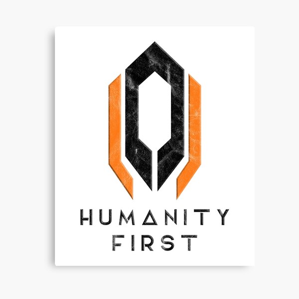 "Cerberus Humanity First Logo inspired by Mass Effect" Canvas Print by ...