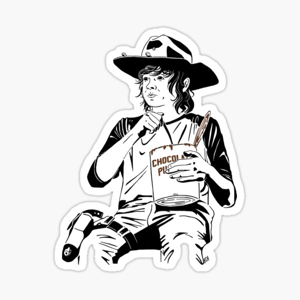 "Pudding Carl Fanart" Sticker by EtaCarinaeArt | Redbubble