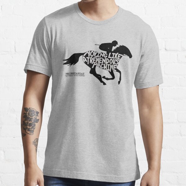 "Secretariat Word Art" T-shirt for Sale by RickyBarnard | Redbubble ...