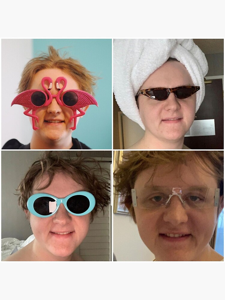 "Lewis Capaldi collage" Poster for Sale by AllThingsFest | Redbubble