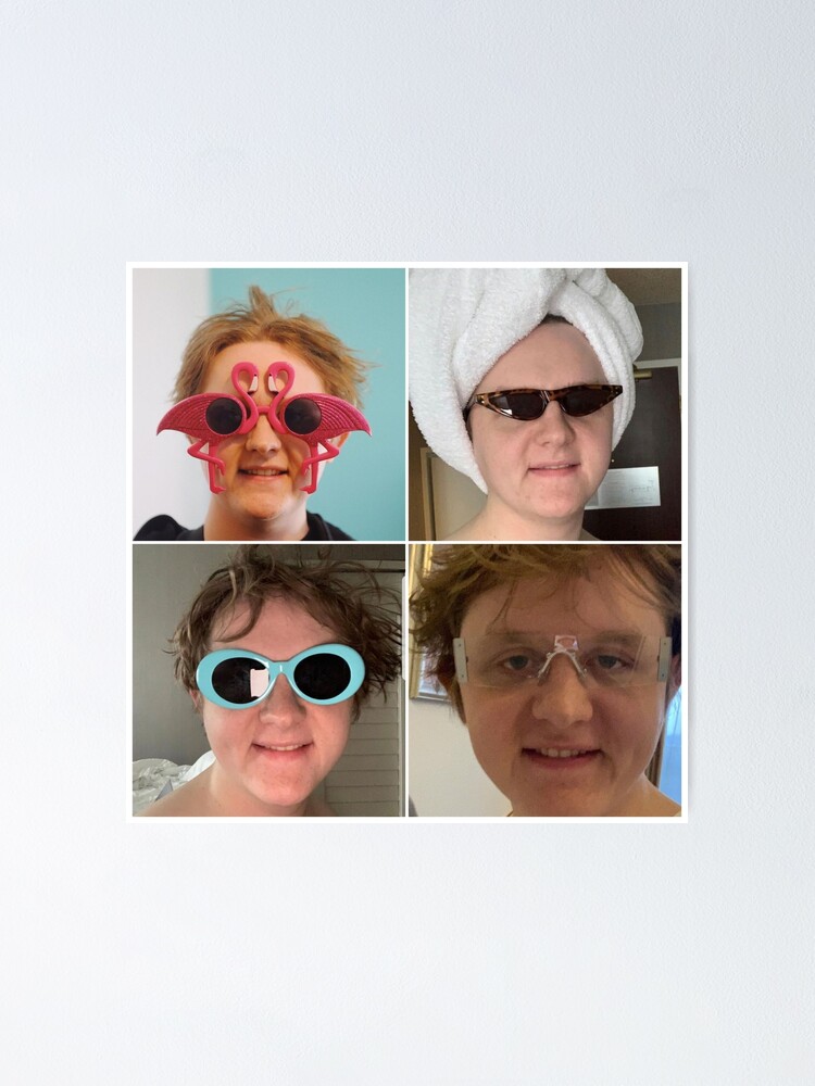 "Lewis Capaldi collage" Poster for Sale by AllThingsFest | Redbubble
