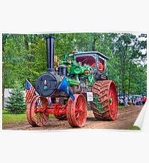 Antique Tractor Posters | Redbubble