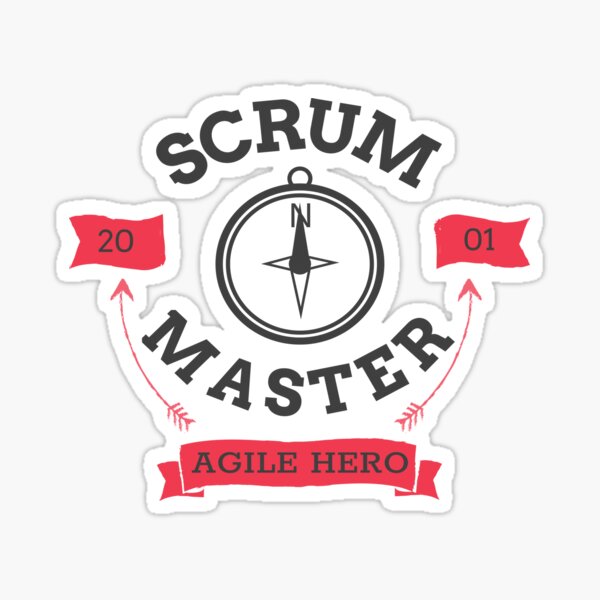 "Scrum Master Vintage with Compass" Sticker for Sale by EpicItems ...